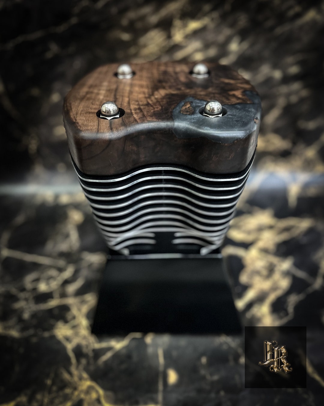 71 TC Walnut Grey / Biker Cremation Urn / Custom Motorcycle Urn ...