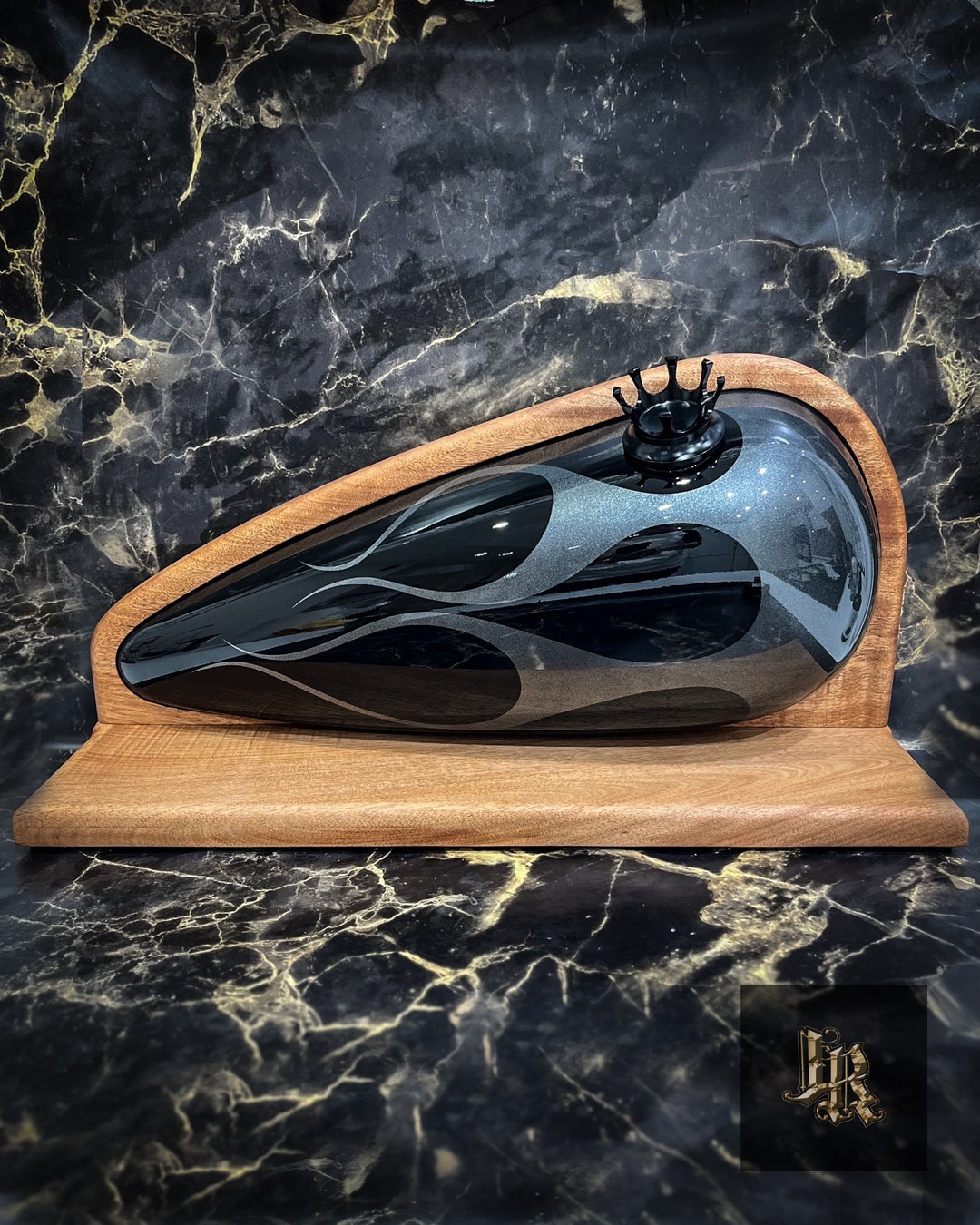 SOLD! 79† GAS TANK Crown | Harley Davidson Urn | Motorcycle Urn ...