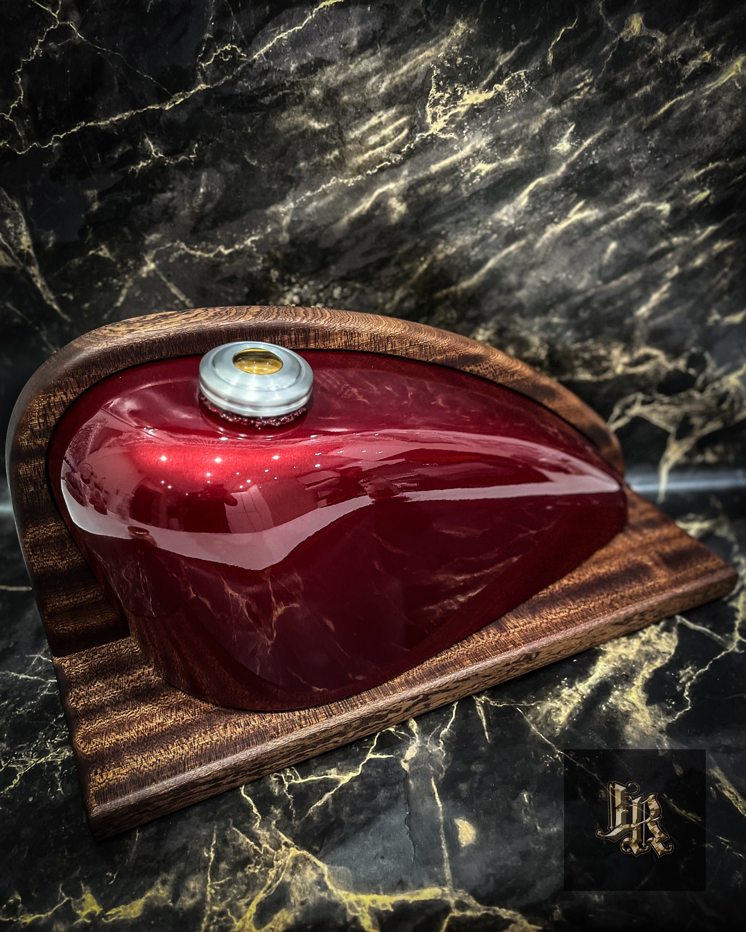 SOLD! 56† GAS TANK Candy Red / Biker Cremation Urns / Motorcycle Urn ...