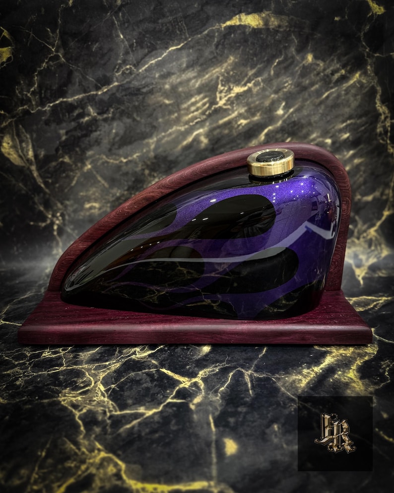 Custom Order Example – Harley Gas Tank Urn | Motorcycle Urn for Ashes ...