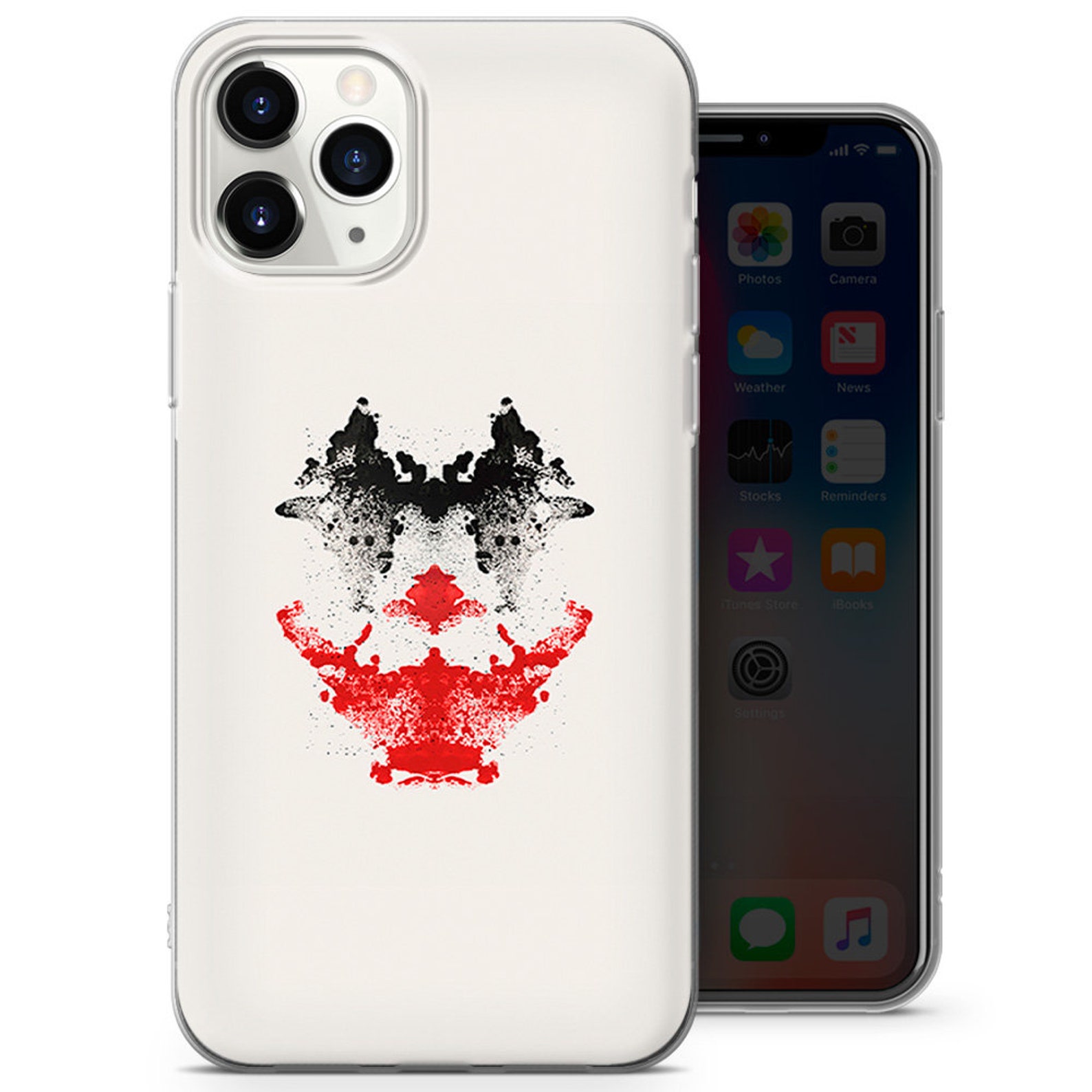 Joker Phone Case for iPhone 7 8 XS XR 11 12 Pro Max 12 | Etsy