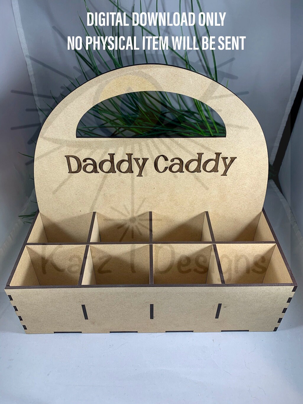 Daddy Caddy SVG Two Sizes Included - Etsy