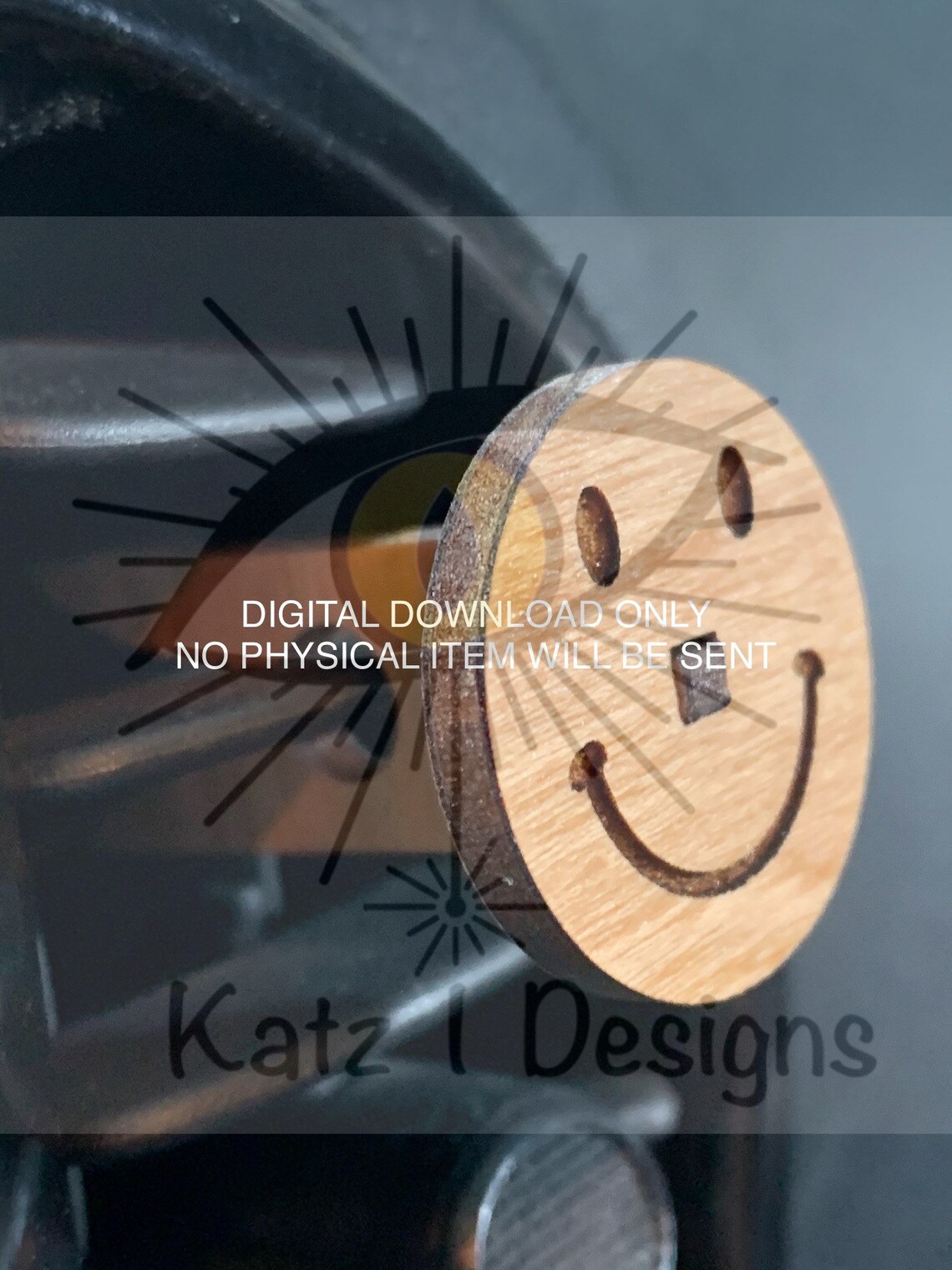 Smiley Face Mask Vent Holder SVG - Etsy