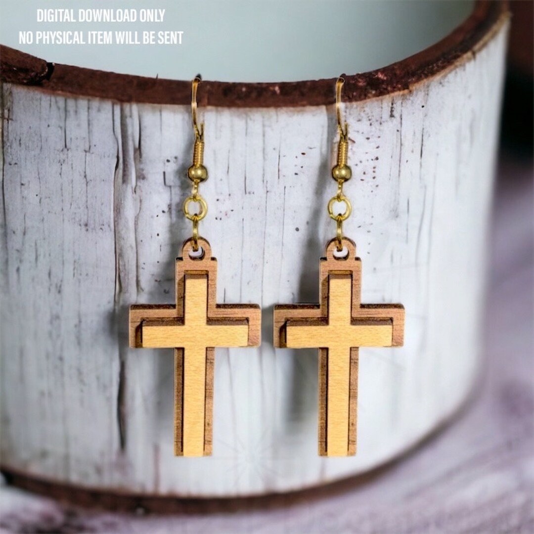 INLAY CROSS SVG - Etsy