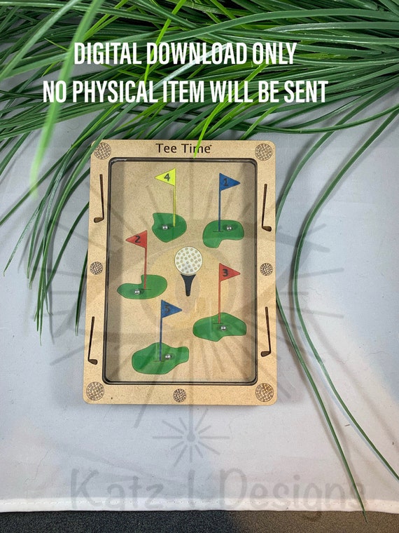 Tee Time Dexterity Puzzle SVG - Etsy