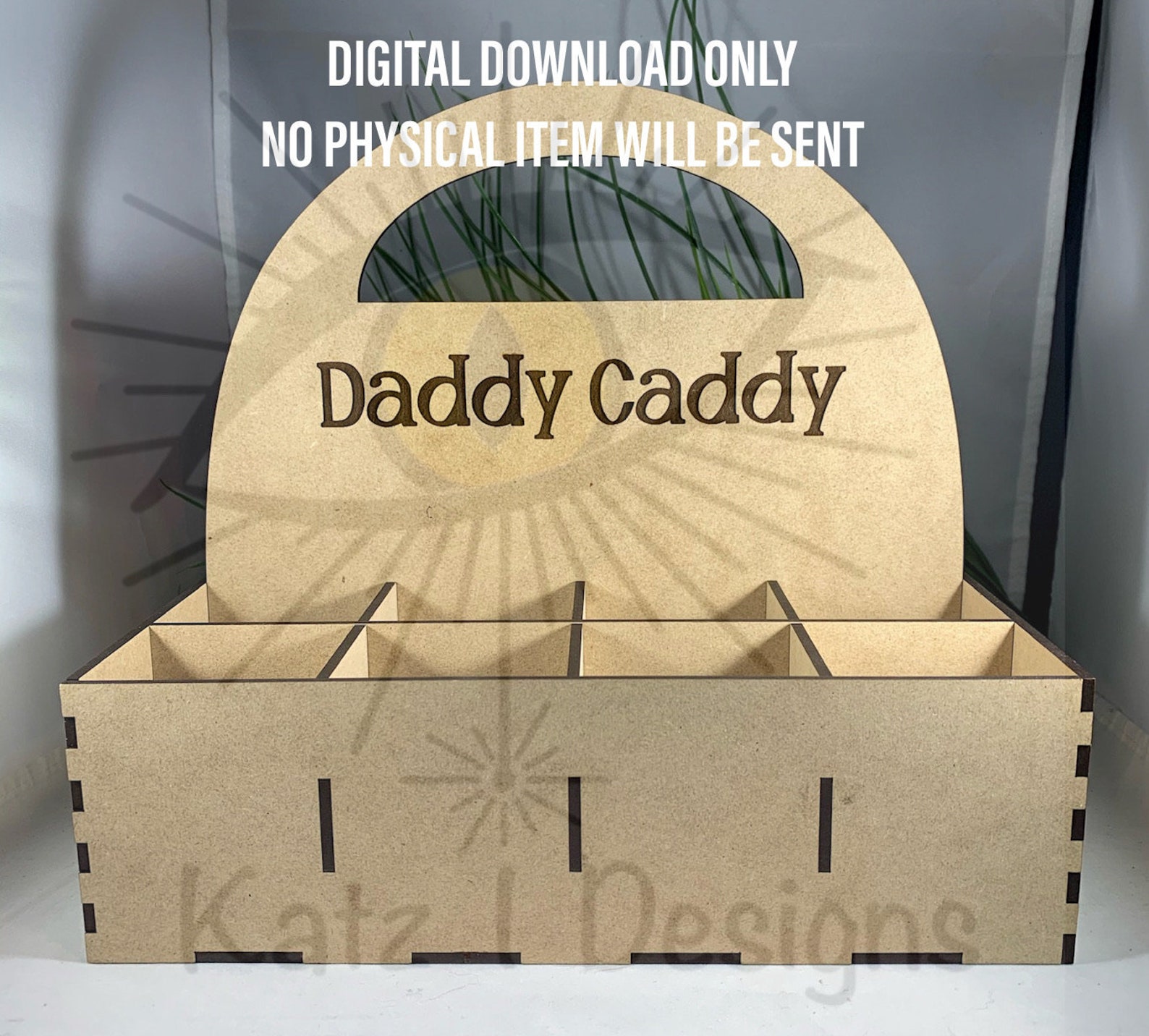 Daddy Caddy SVG Two Sizes Included - Etsy
