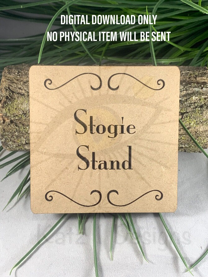 Cigar Stand and Ash Tray Box SVG - Etsy