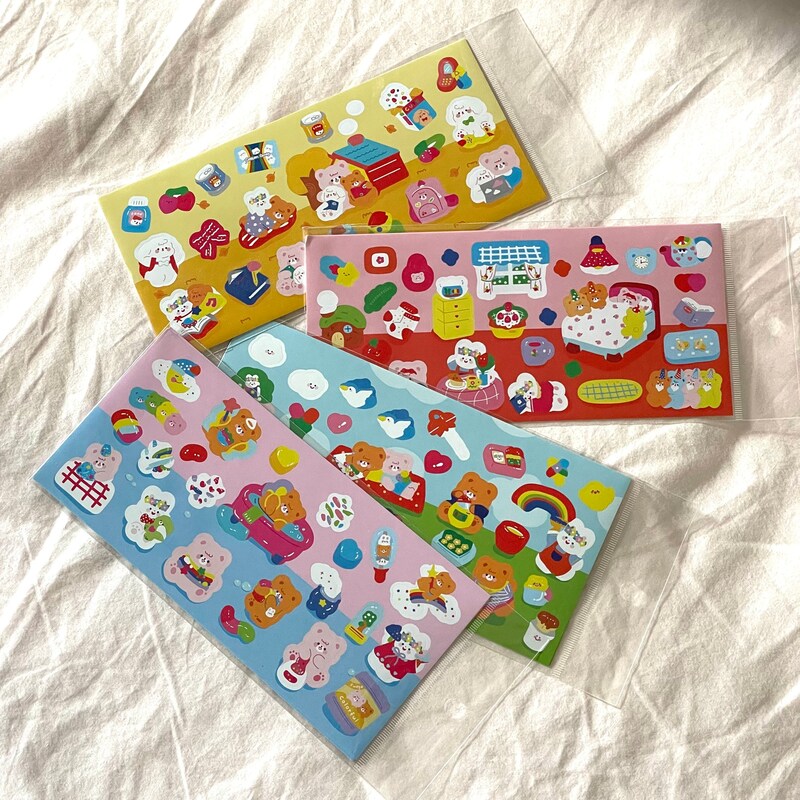 Cute Korean Stickers - Etsy