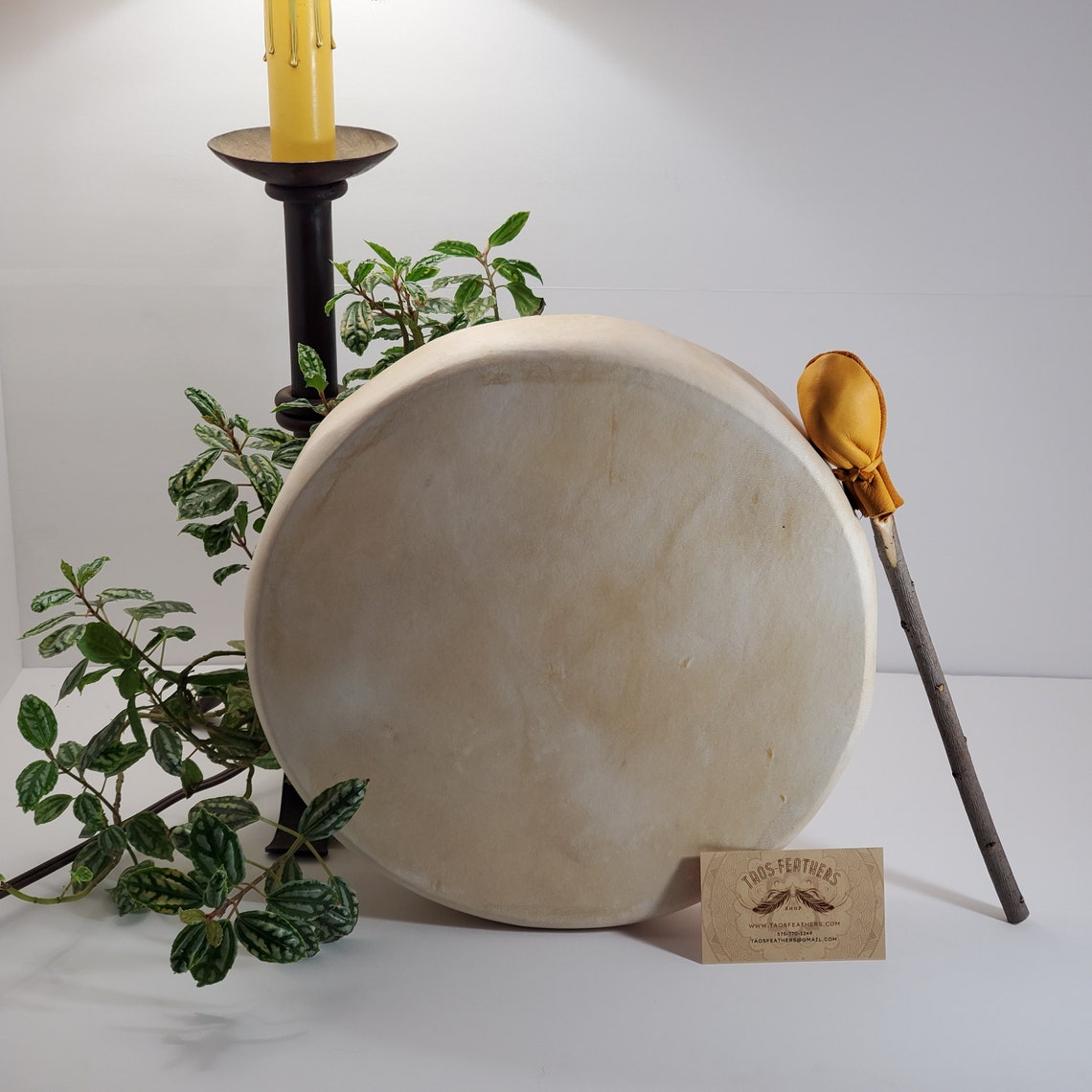 Tambor de aro ceremonial de 12, tambores de mano, hechos a mano ...