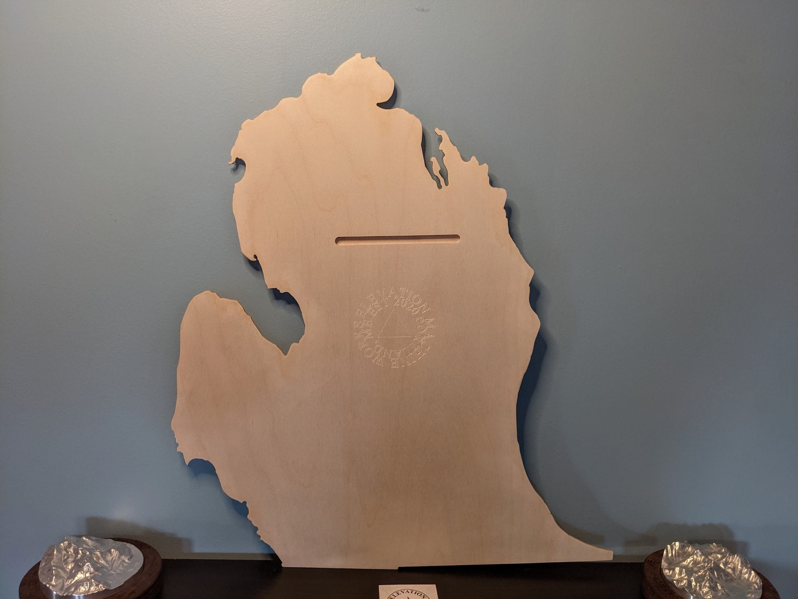 Michigan State 'mitten' 3D Topographic Map Wood Relief Carving - Etsy