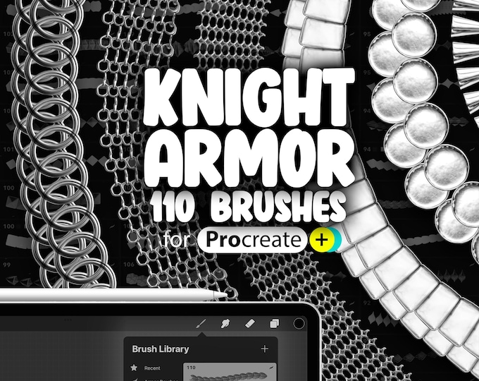 Chainmail Brush | Clip Studio Paint/procreate | Custom Digital Art ...