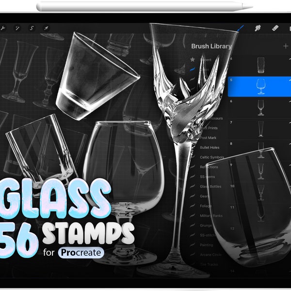 Glass Stamps - Etsy