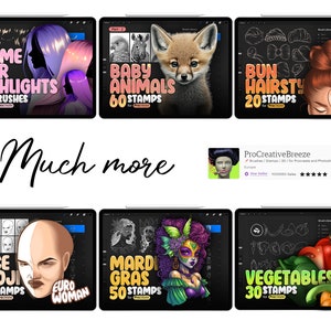 20 Procreate Foots Stamp Brushes, Procreate Body Stamps, Procreate Foot ...