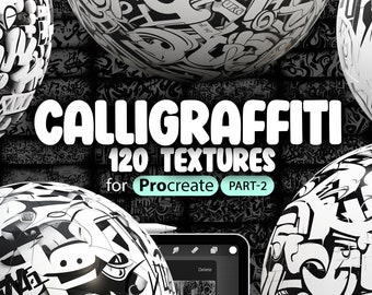 90 Procreate Leather Textures | Realistic Leather Procreate Seamless Brushes | Procreate Skin ...