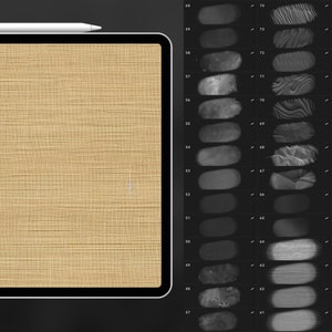 140 Procreate Watercolor Paper Textures | Procreate Canvas Texture ...