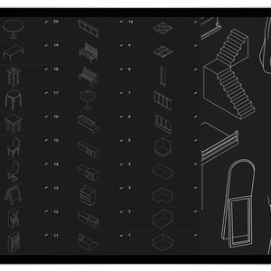 100 Cafe Isometric Brush for Procreate, Shop Isometric Brush for ...