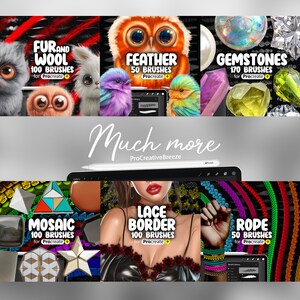 50 Procreate Feather Brushes | Procreate Bird Feather Brush | Procreate Fluff Brush | Procreate ...