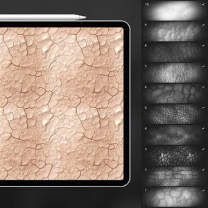 150 Procreate Human Skin Texture | Realistic Skin Material Procreate ...