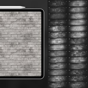 90 Procreate Brick Textures | Bricks Procreate Texture Seamless Brushes ...