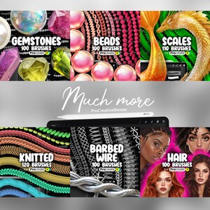 100 Procreate Gemstones Brushes | Procreate Diamonds Brushes | Procreate Jewelry Brushes ...