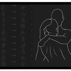 20 Man Couples Brushes for Procreate, Men Love Stamps for Procreate ...