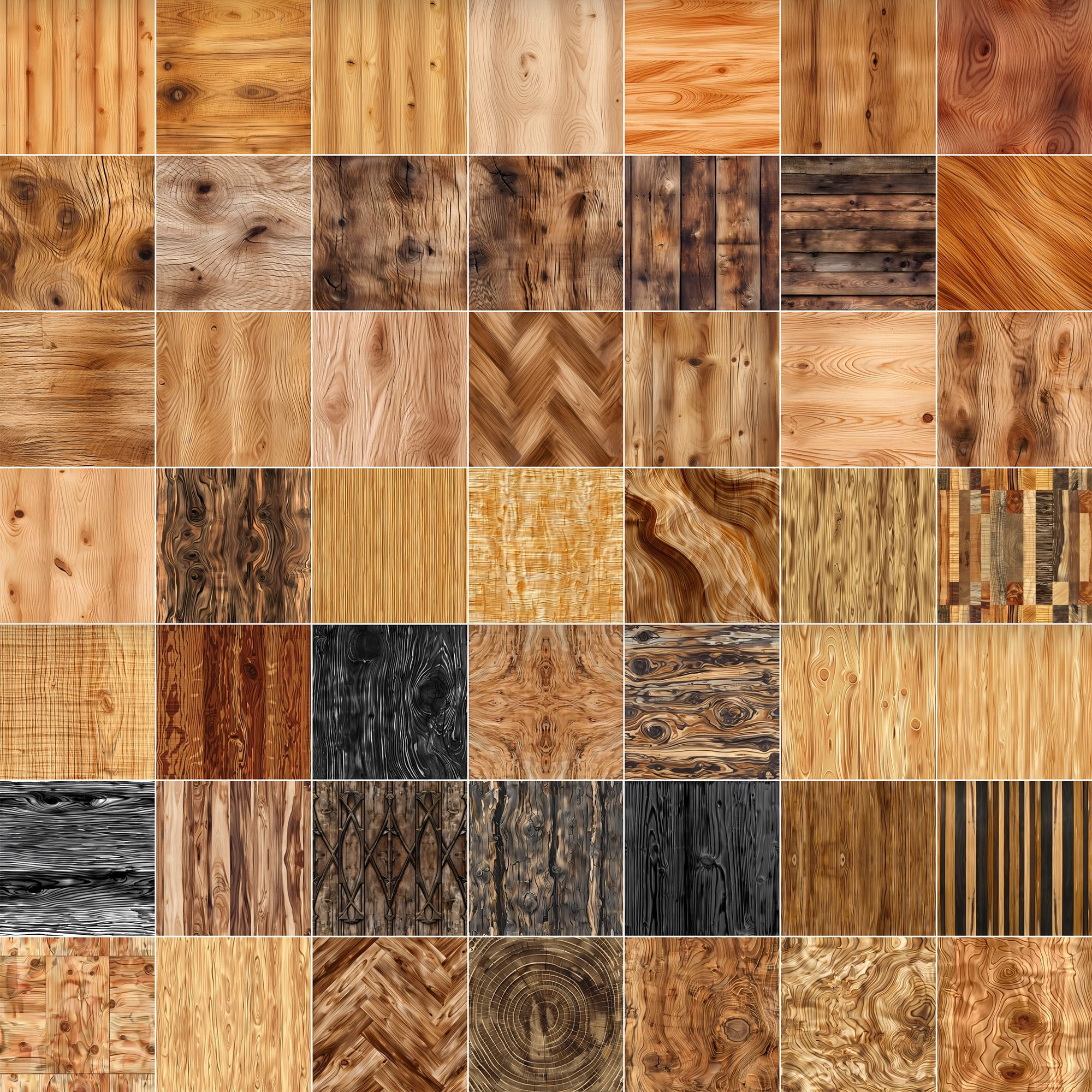 150 Procreate Wood Texture Brushes | Wooden Brushes for Procreate ...