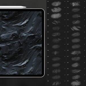 160 Procreate Oil Paint Textures | Realistic Oil Paint Effect Procreate ...