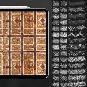 230 Procreate Mosaic Textures | Fresco Procreate Seamless Pattern ...