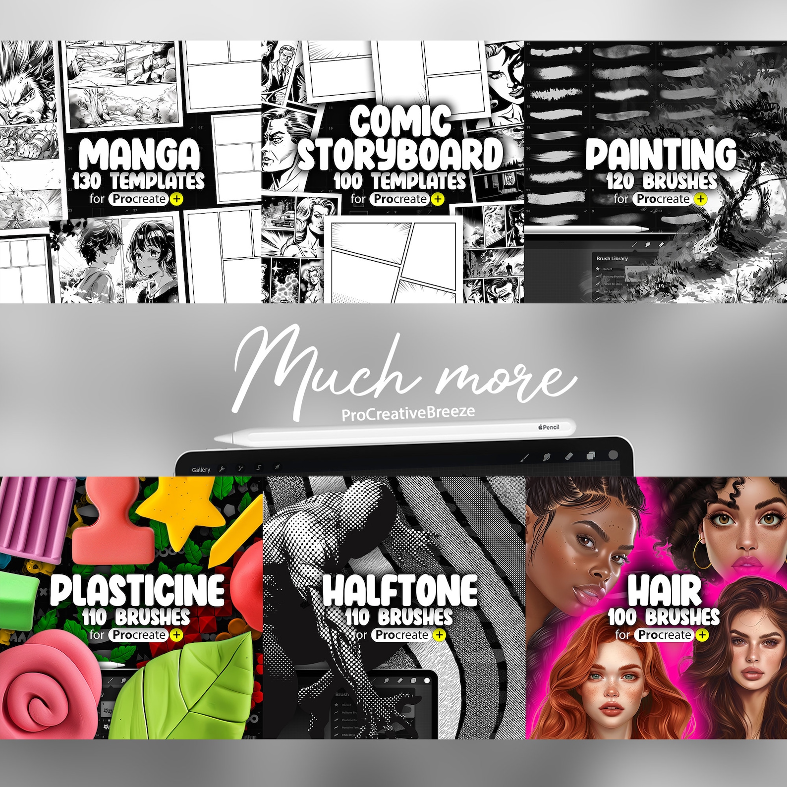 100+ Procreate Comic Storyboard Template Builder | Procreate Comic Pop ...