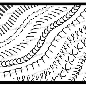 10 Procreate Surgical Sutures Brushes, Procreate Stitches, Procreate ...