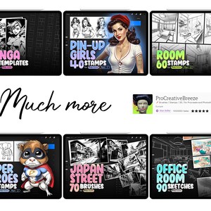100 Procreate Comic Storyboard Template Builder Procreate - Etsy