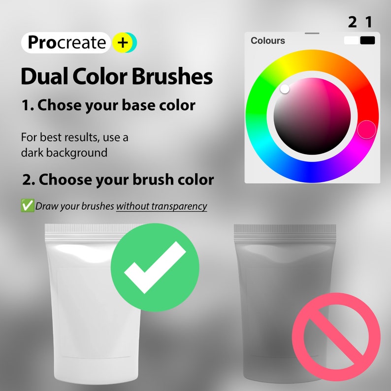 120 Procreate 2D Packaging Stamp Brushes | Procreate Plastic Bottles ...