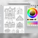 120 Procreate Buildings Sketches Stamp Brushes | Architecture Procreate ...