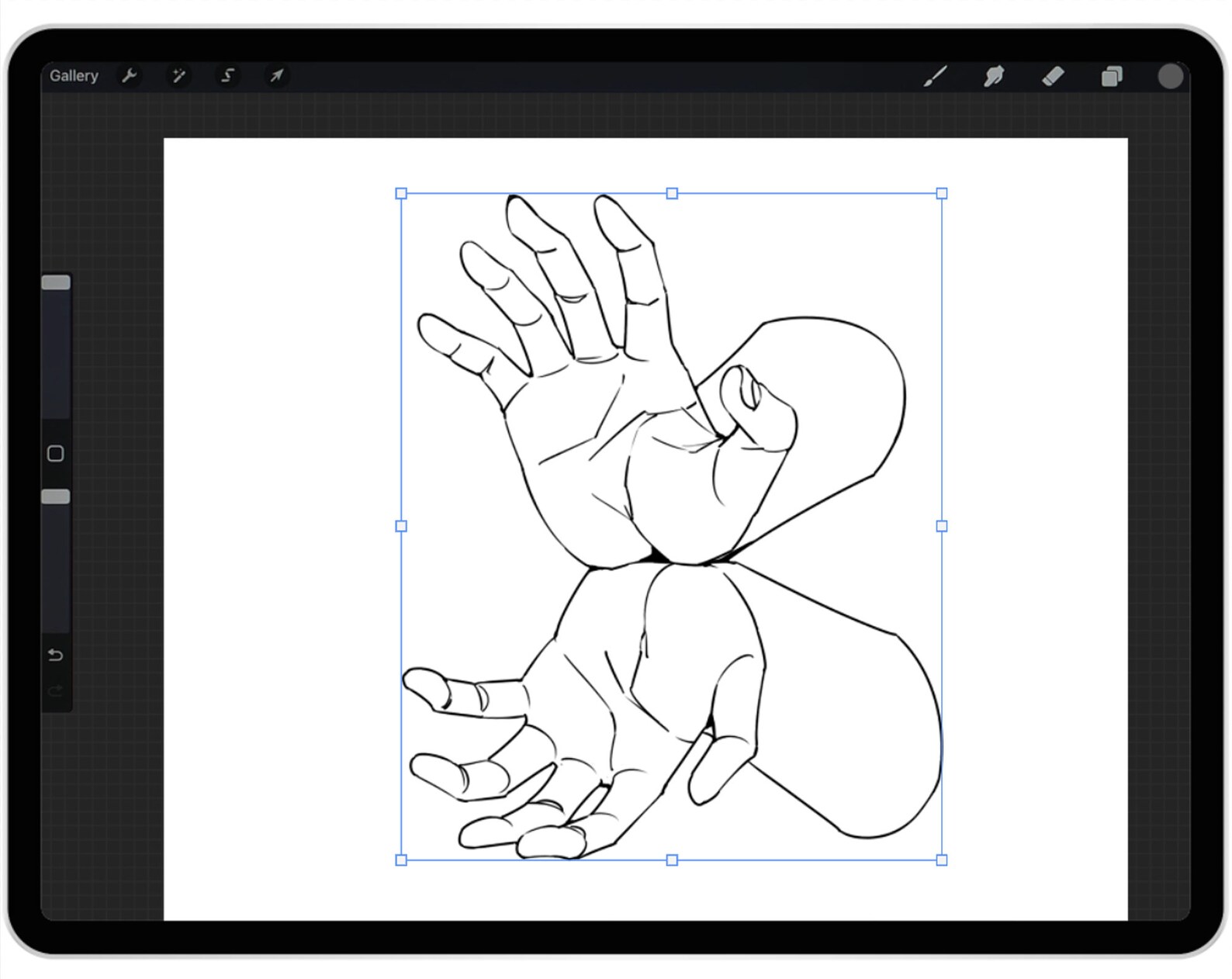 26 Hands Drawing Template Procreate Stamp Brushes Manga - Etsy