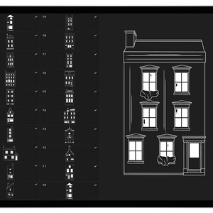 30 Building Maker Brush for Procreate, Street Builder Stamps for ...