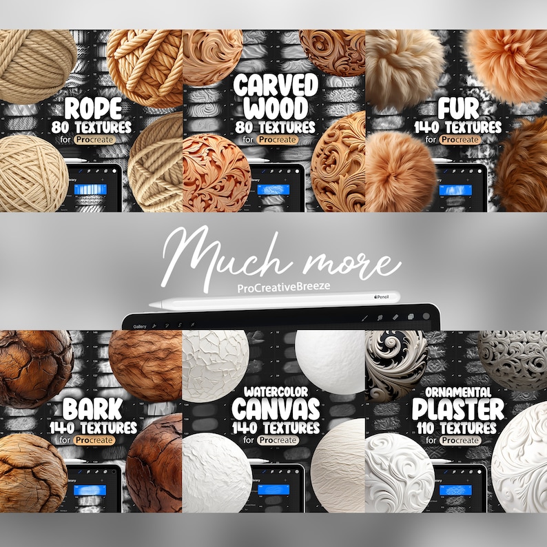 140 Procreate Watercolor Paper Textures | Procreate Canvas Texture ...