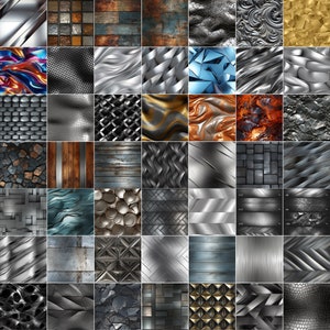 120 Procreate Metal Texture Metallic Procreate Texture Seamless Brushes ...