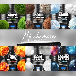 100 Procreate Rain Textures | Light Drizzle Procreate Texture Seamless ...