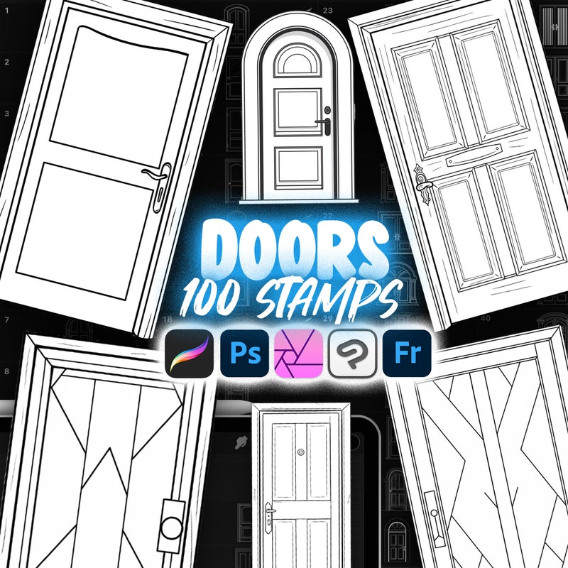 No Door Stamps - Etsy