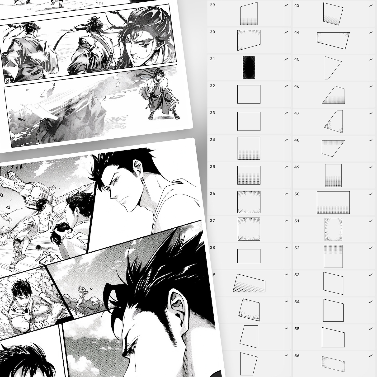 100+ Procreate Comic Storyboard Template Builder | Procreate Comic Pop ...