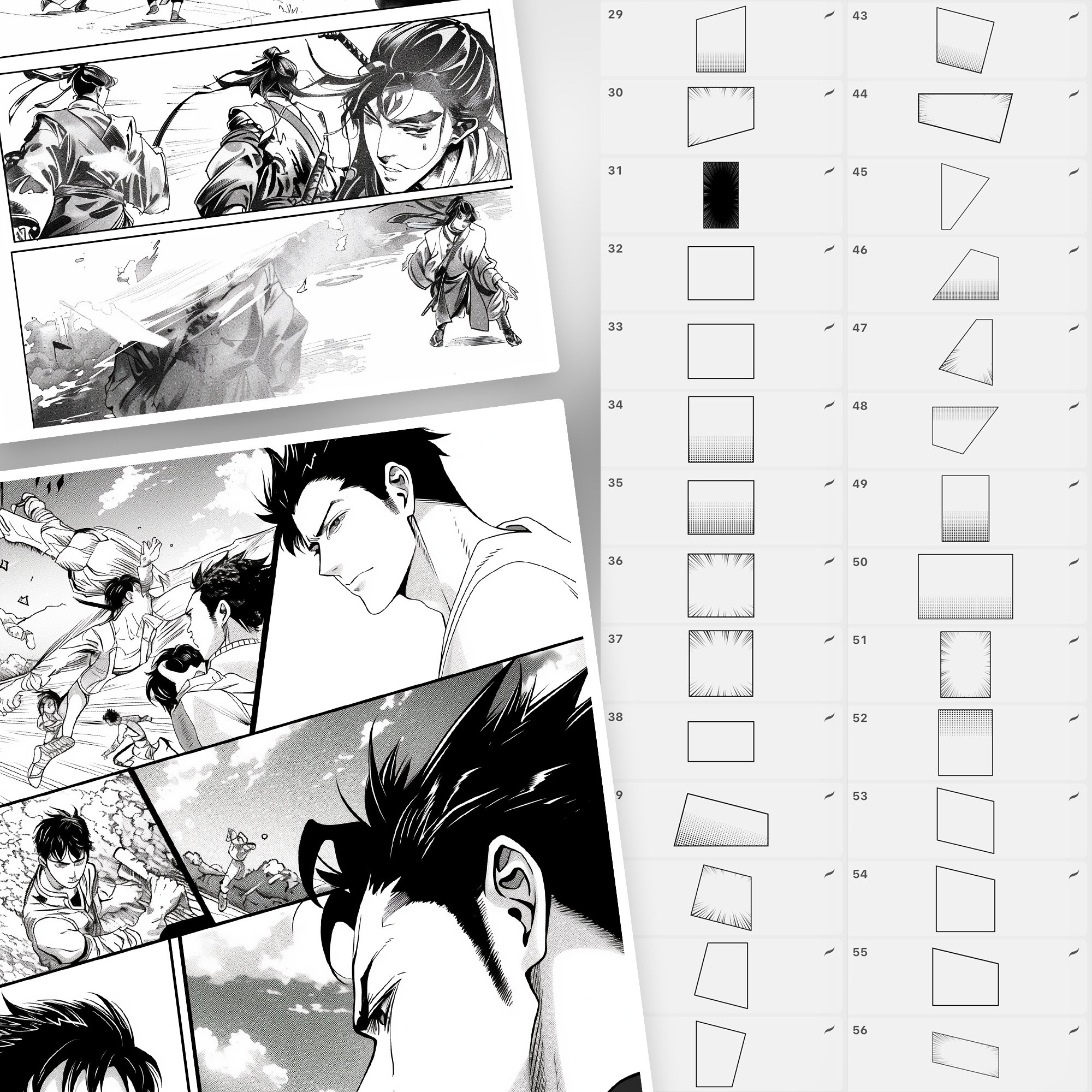 100+ Procreate Comic Storyboard Template Builder | Procreate Comic Pop ...