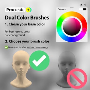 100 Procreate 3D Heads Stamp Brushes | Procreate Women 3D Heads | Procreate Men 3D Heads ...