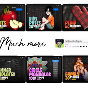 50 Procreate Mardi Gras Stamp Brushes, Procreate Girl Woman Female ...