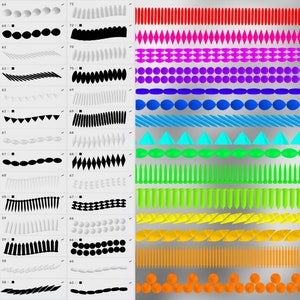 100 Procreate 3D Beads Brushes | Procreate Beadwork Brushes | Procreate Jewelry Brush ...