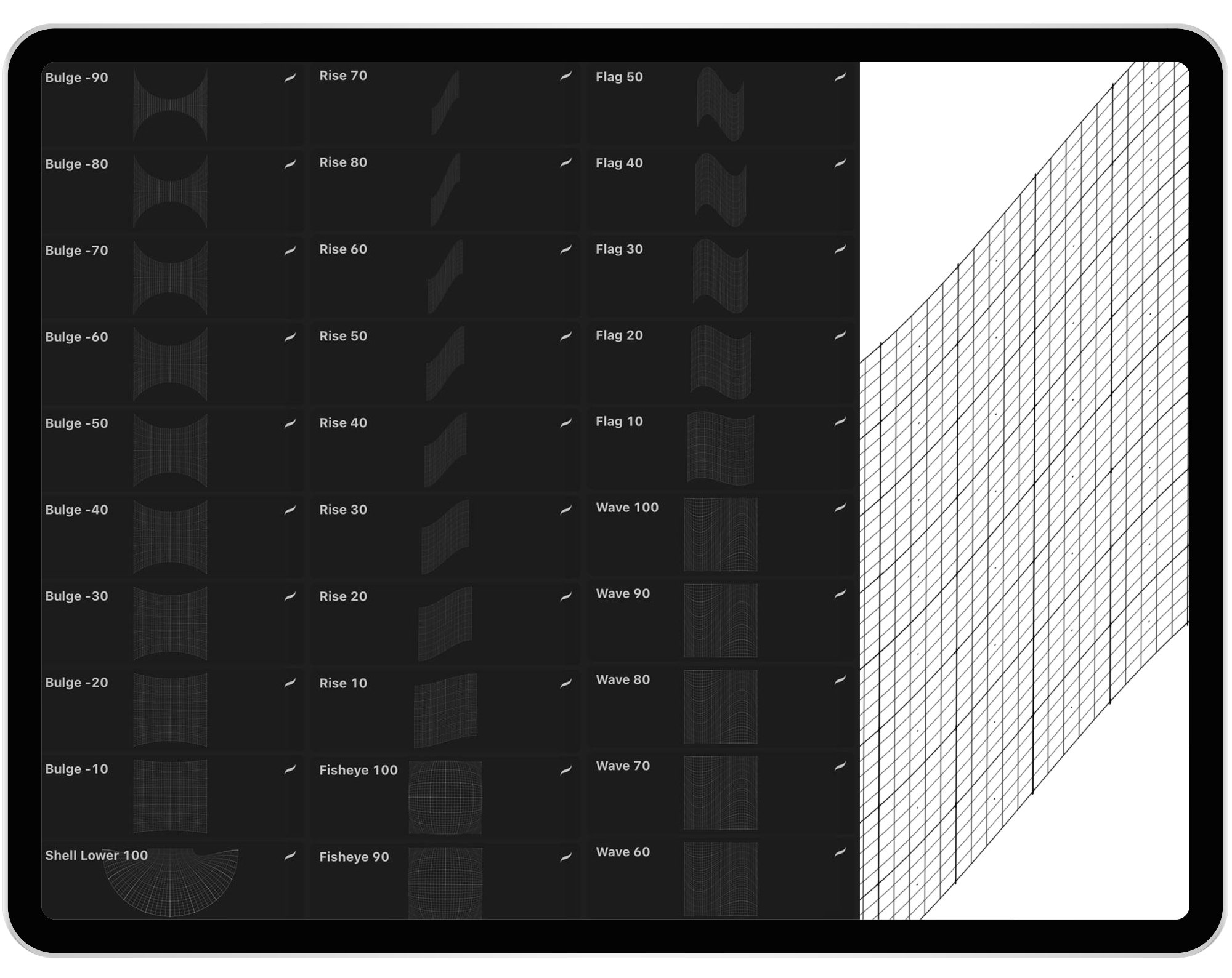 238 Procreate Grid Lines Stamps, Lettering Grids Procreate Brush ...