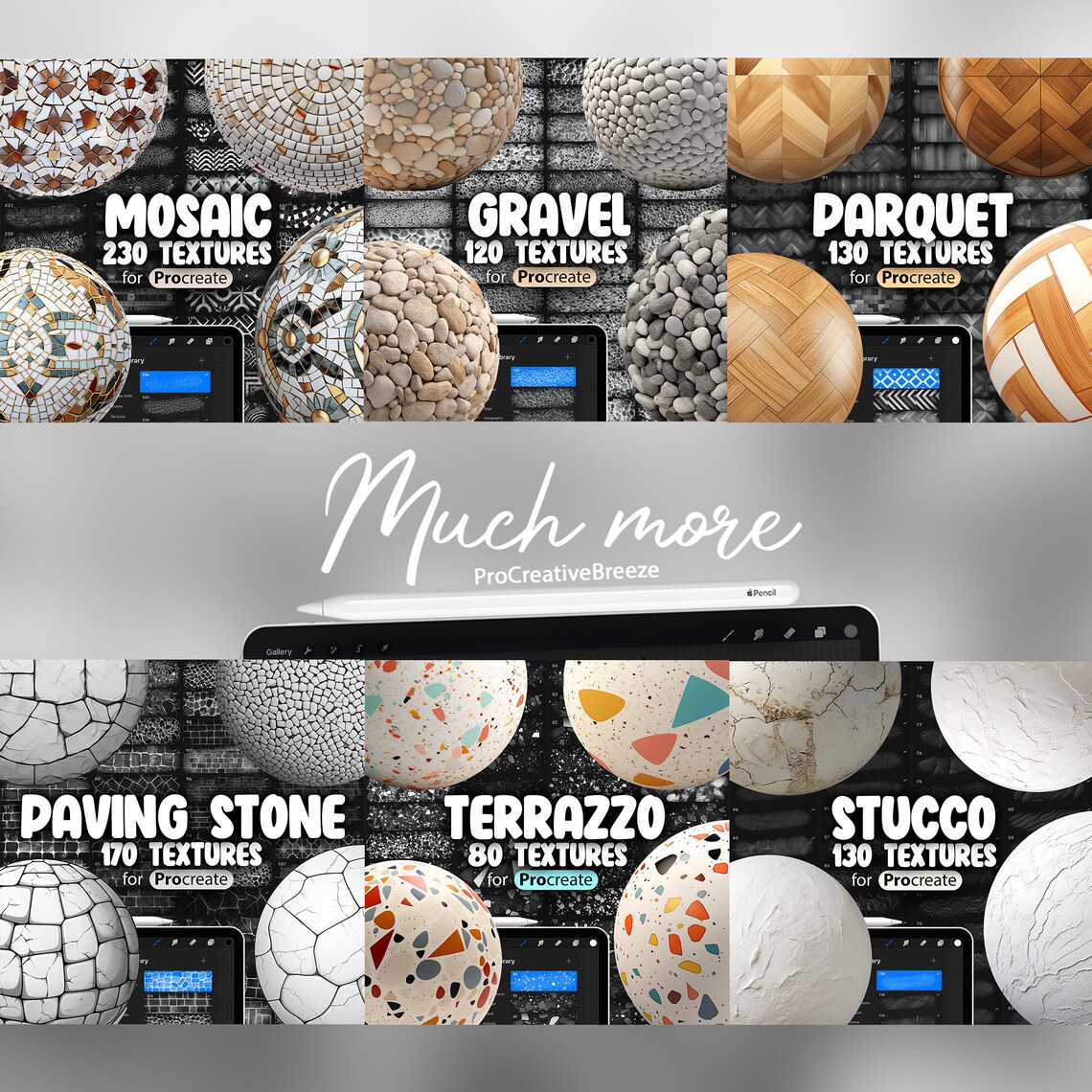 230 Procreate Mosaic Textures | Fresco Procreate Seamless Pattern ...