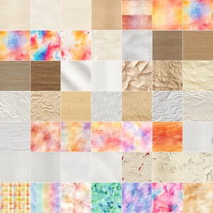 140 Procreate Watercolor Paper Textures | Procreate Canvas Texture ...
