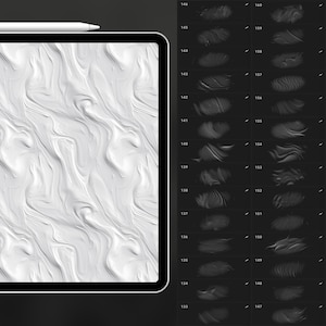 160 Procreate Oil Paint Textures | Realistic Oil Paint Effect Procreate ...