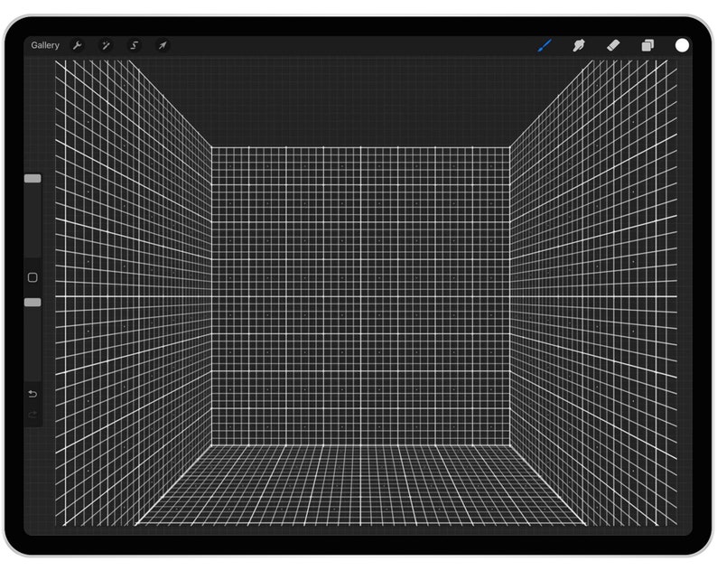 238 Procreate Grid Lines Stamps, Lettering Grids Procreate Brush ...