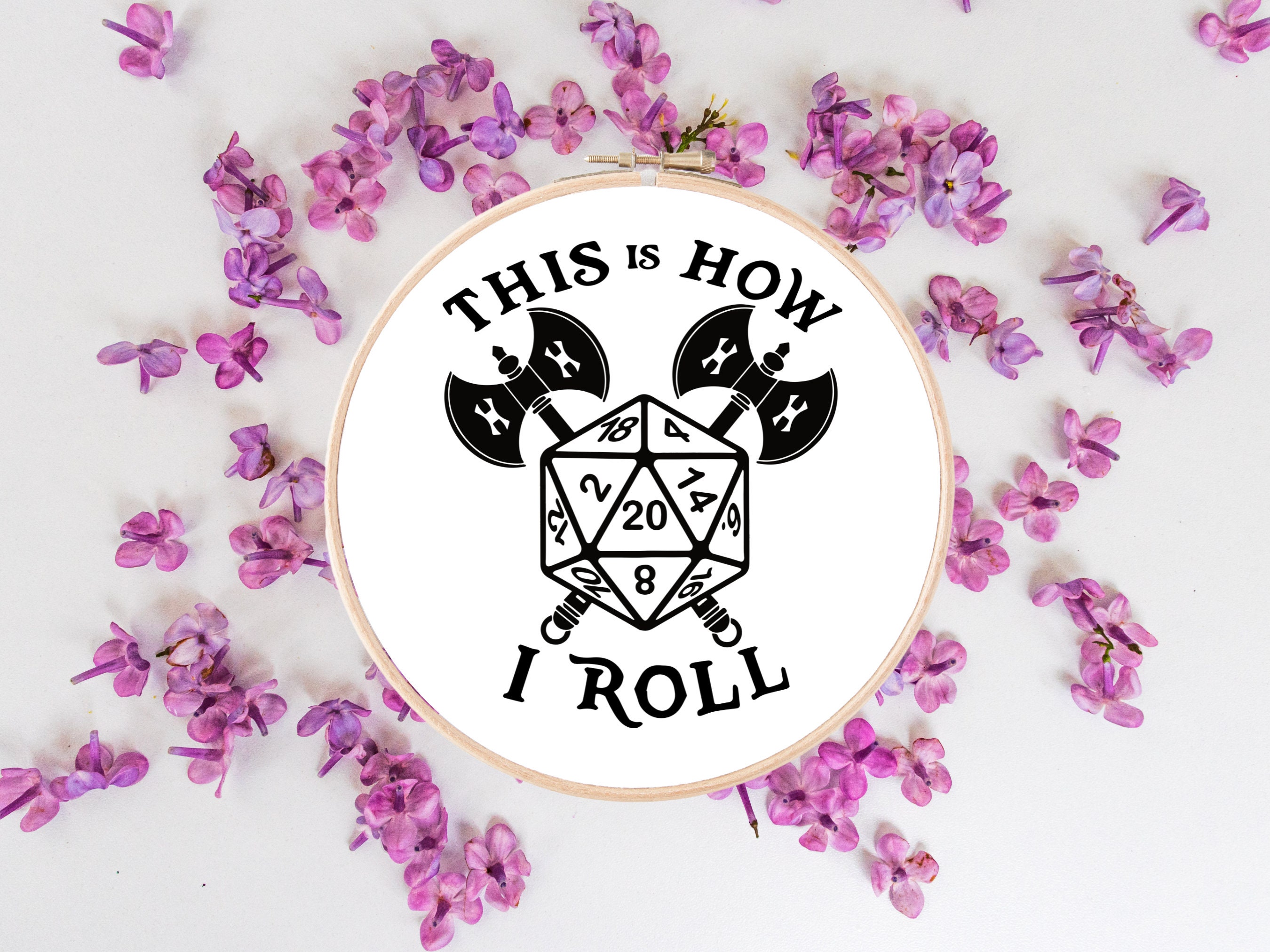 D&D Embroidery Bundle | DND Embroidery Pattern | Dungeons and Dragons ...